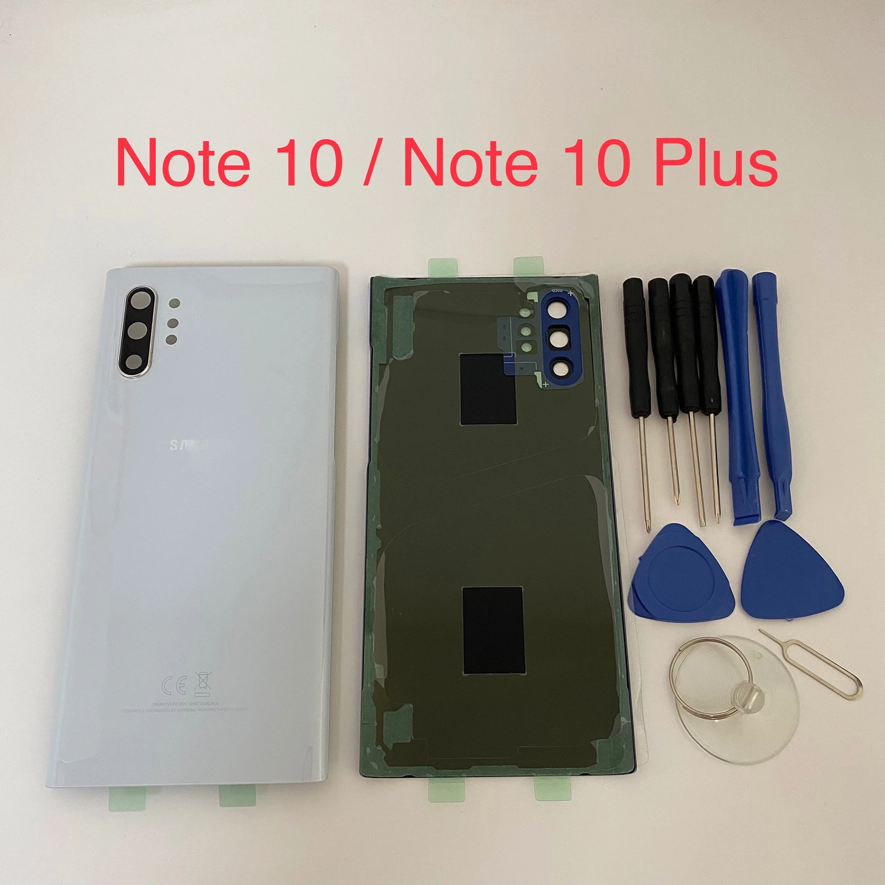 Voor Samsung Galaxy Note10 Plus N975 N975F Note 10 N970 N970F Terug Batterij Cover Achterdeur ...