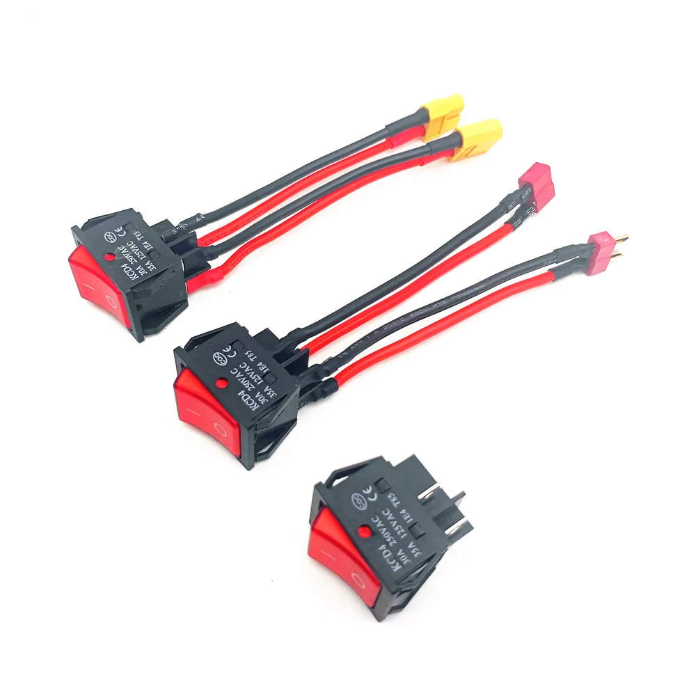 30A 12V 24V Battery Main Switch Large Current On-off with XT60/T Plug ...