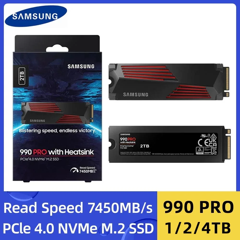SAMSUNG-SSD-990PRO-1TB-2TB-4TB-M-2-2280-Internal-Solid-State-State-Disk ...