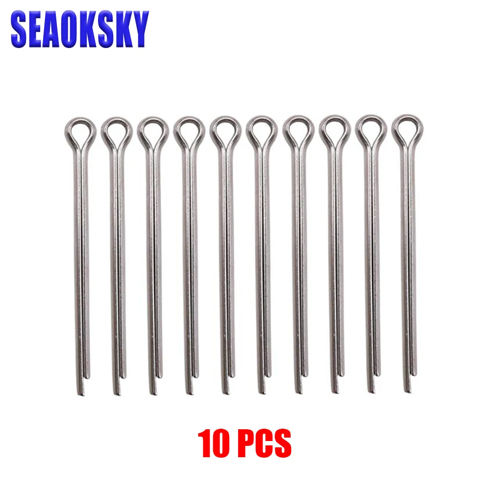 10-Pieces-Propeller-Split-Pins-2-5-50mm-316L-Stainless-Steel-For-Yamaha ...