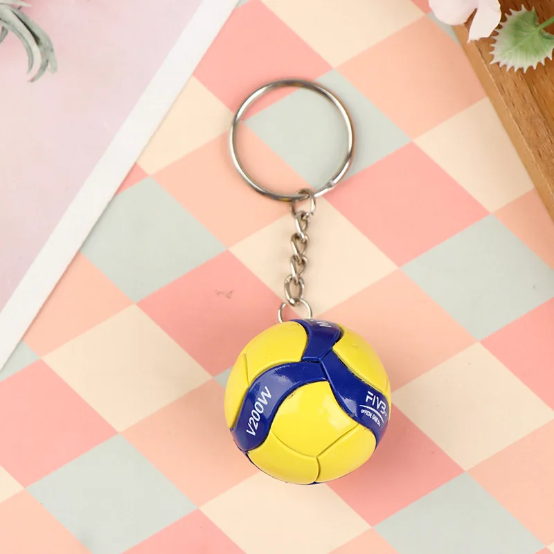 PVC Volleyball Keychain Ornaments Business Volleyball Gifts Beach Ball ...