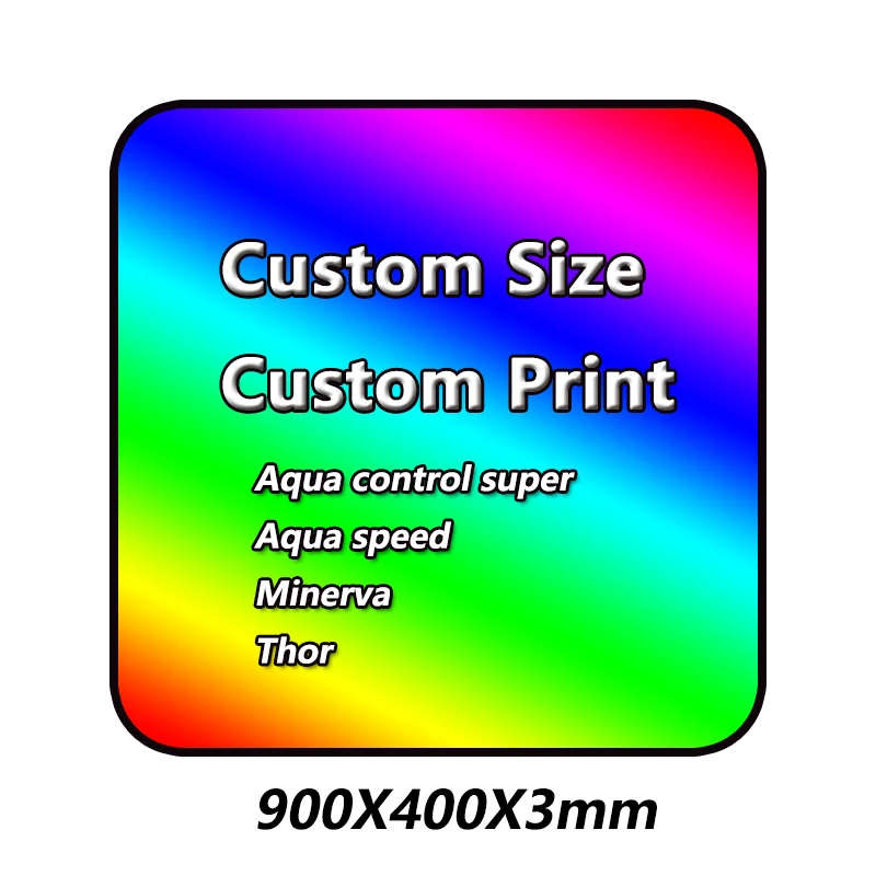 900x400x3mm-Custom-X-raypad-Aqua-control-super-Thor-Aqua-speed-Minerva ...