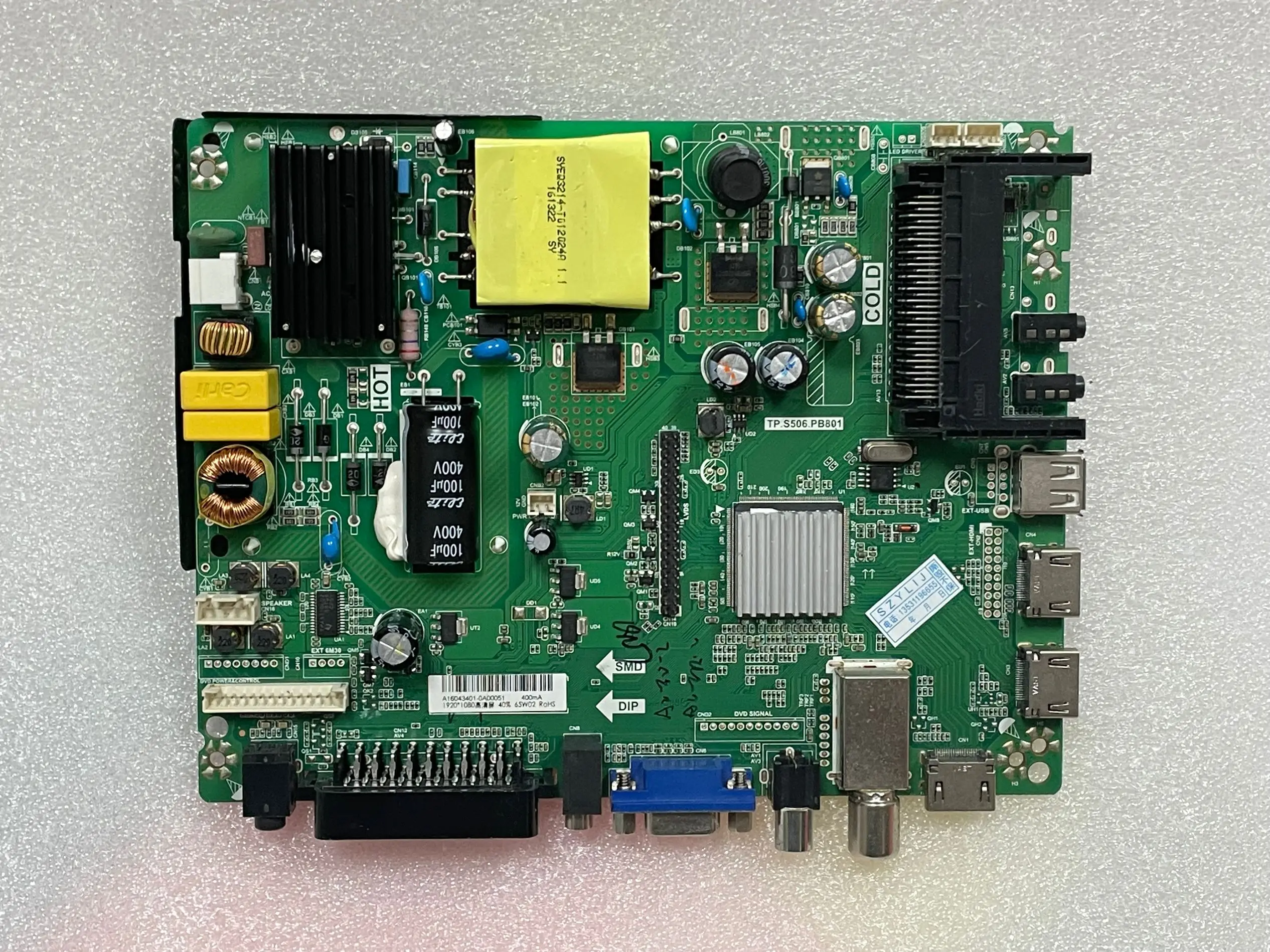 free-shipping-for-TP-S506-PB801-Three-in-one-drive-motherboard-LCD ...