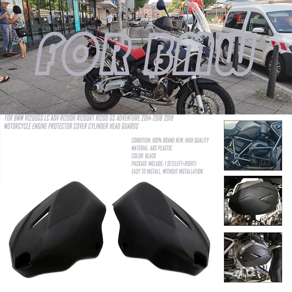 Motorcycle Engine Protector Cover Cylinder Head Guards For BMW R1200GS ...