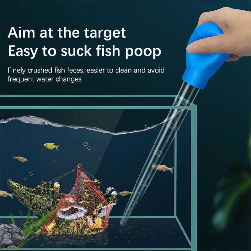 Aquarium-Small-Fish-Tank-Mini-Water-Changer-Suction-Pipe-Large-Dropper ...
