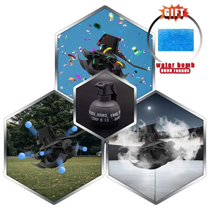 AQ-Tactical-grenade-model-Outdoor-tactical-games-M67-airsoft-grenade ...