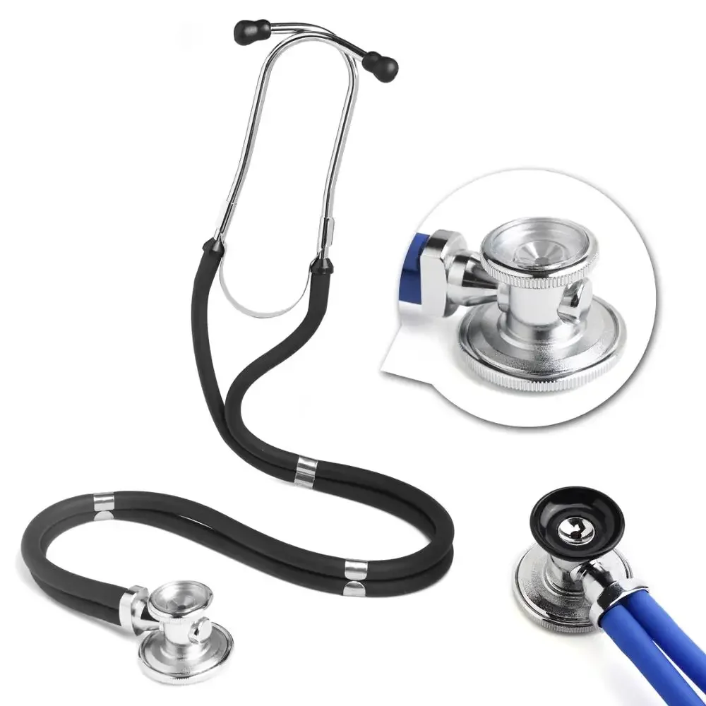 Multifunctional Medical Dual Head Stethoscope Medical Cardiology Doctor ...