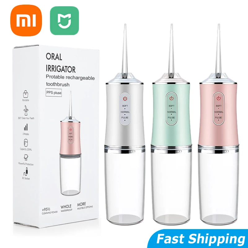 Xiaomi-Intelligent-Pulse-Dental-Irrigator-USB-Rechargeable-Electric ...