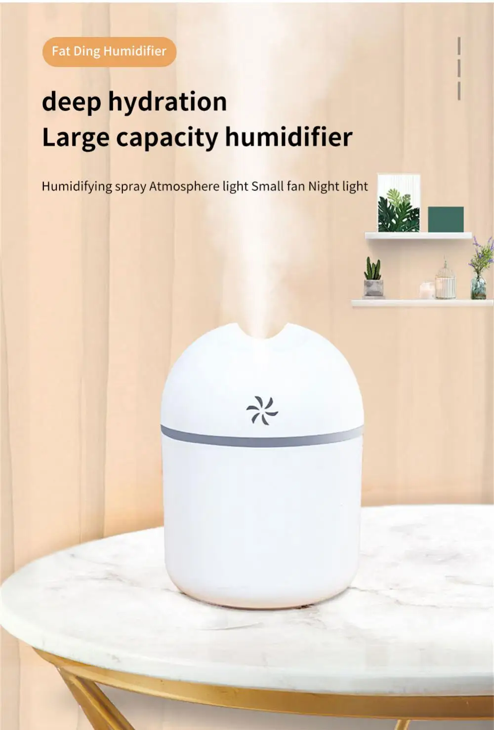 Humidificateur élect.,Humidificateur d'air portable USB,diffuseur ...