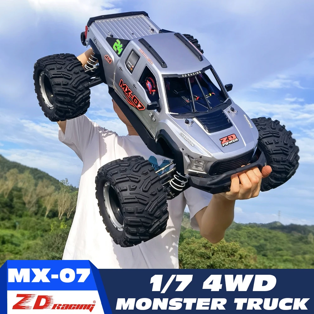 ZD 레이싱 MX 07 MX 07 1/7 4WD 8S 브러시리스 몬스터 트럭 버기 오프로드 RC 전기 고속 레이싱 원격 제어 자동차, 80 km/h| | - AliExpress