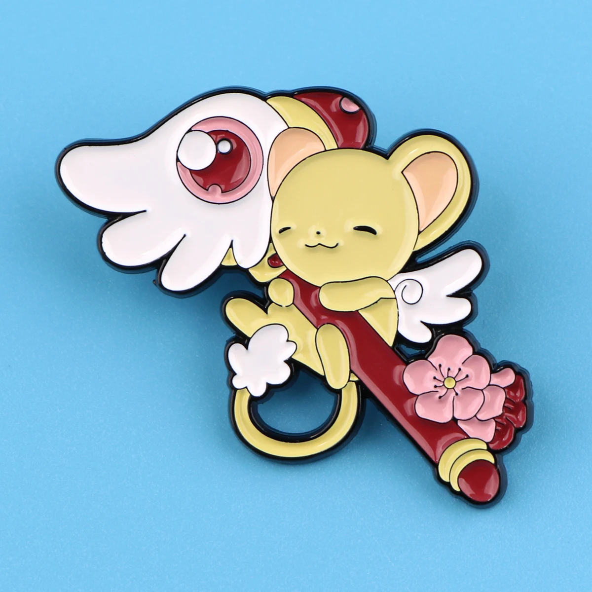 Anime-Cute-Character-Lapel-Pin-Magic-Stick-Enamel-Pin-Kids-Women-s ...