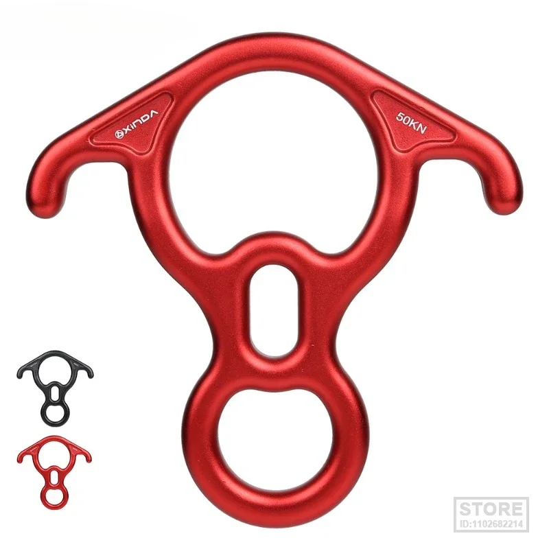 Xinda-rock-climbing-descender-OX-Horn-8-descend-ring-downhill-eight ...