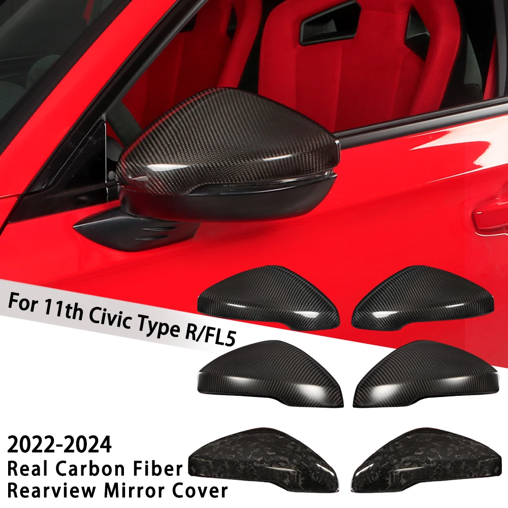 Carbon-Fiber-Side-Rearview-Mirror-Cover-for-11th-Gen-Civic-Type-R-FL5 ...