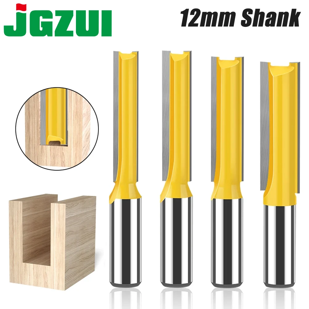 1pcs-12mm-Shank-2-flute-straight-bit-Woodworking-Tools-Router-Bit-for ...