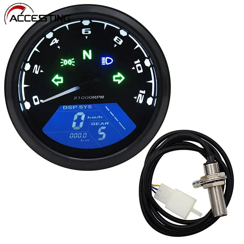 Digital Speedometer Gauge