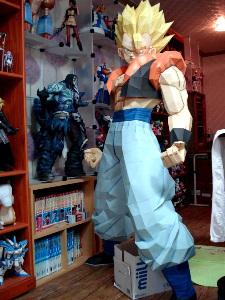 1.8m SonGoKu Paper Model Japanese Anime Figures Papercraft 3D DIY ...