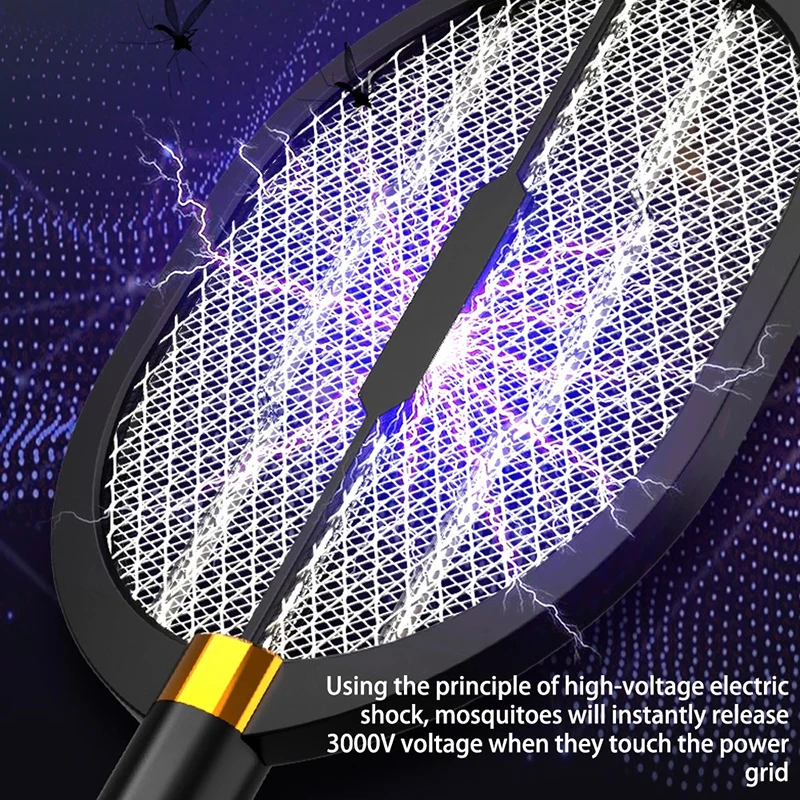 Electric-Mosquito-Racket-Portable-Lightweight-Creative-Electric-USB ...