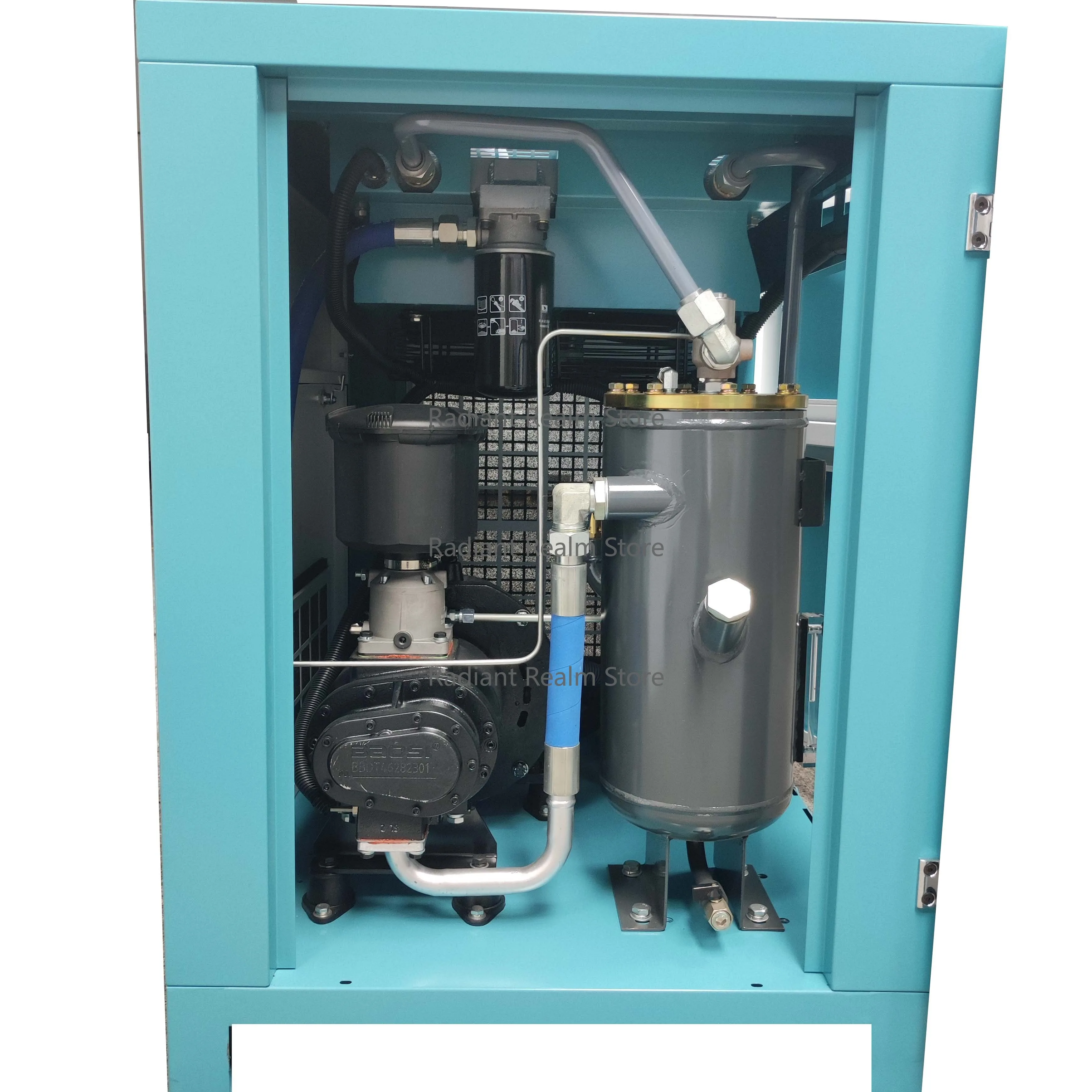 22kw 30hp 3.7m3/min PM VSD Inverter Industrial Rotary Screw Air ...