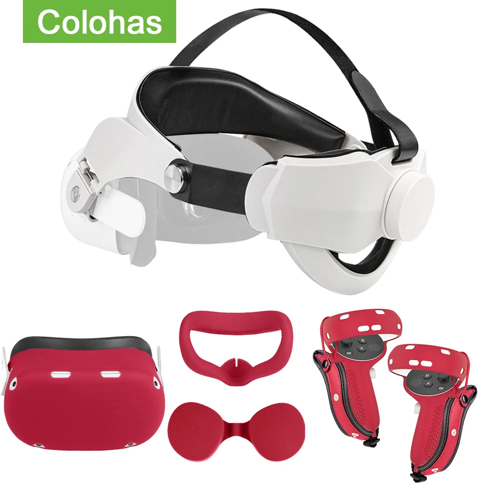 For Oculus Quest 2 Vr Head Strap for Oculus Strap Handle Cover Halo ...