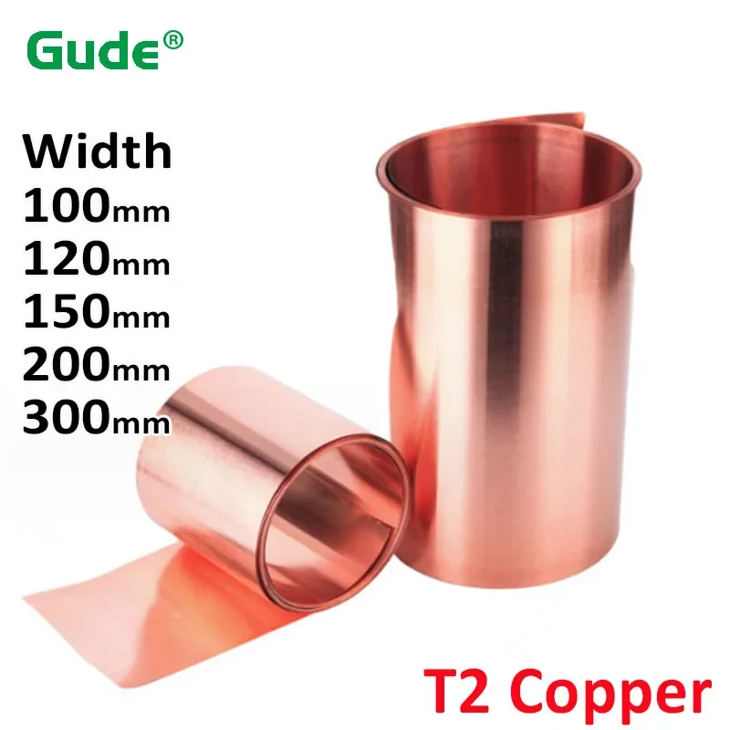 1Meter-Wide-100mm-300mm-T2-Copper-Belts-Pure-Copper-Sheet-Copper-Foil ...