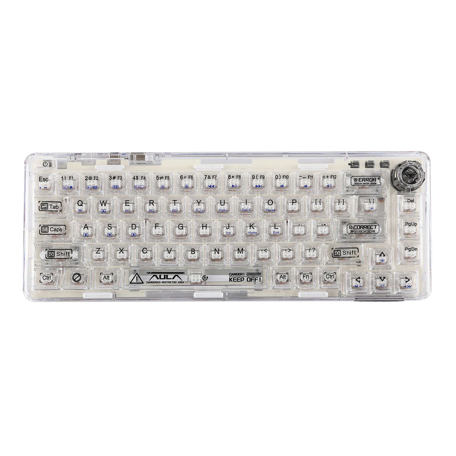 EPOMAKER X AULA F68 - 65% Wireless Gasket Keyboard