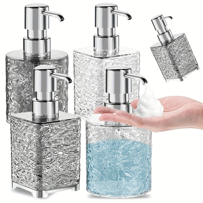 Hands-Foaming-Soap-Dispenser-Hand-Sanitizer-Bottle-Press-type-Bathroom ...