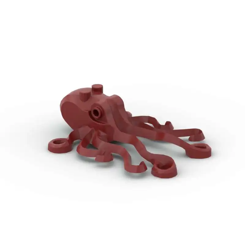 MOC-1PCS-6086-Octopus-Building-Blocks-Part-Marine-Animal-Decoration ...