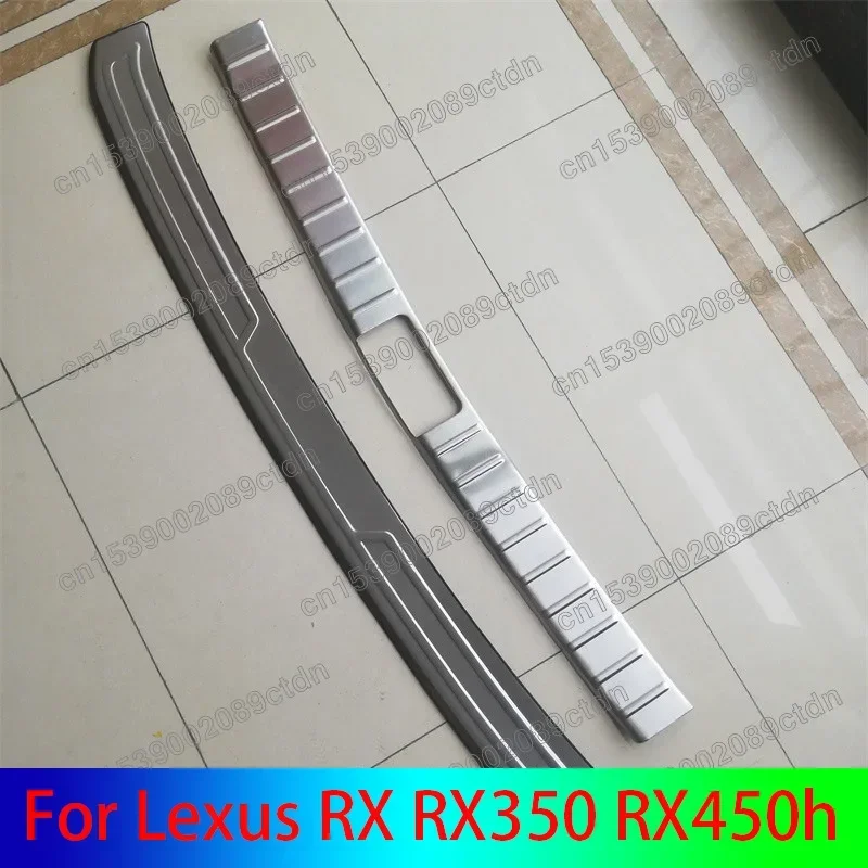 Rear Bumper Protector Sill Trunk Rear guard Tread Plate cover Trim For ...