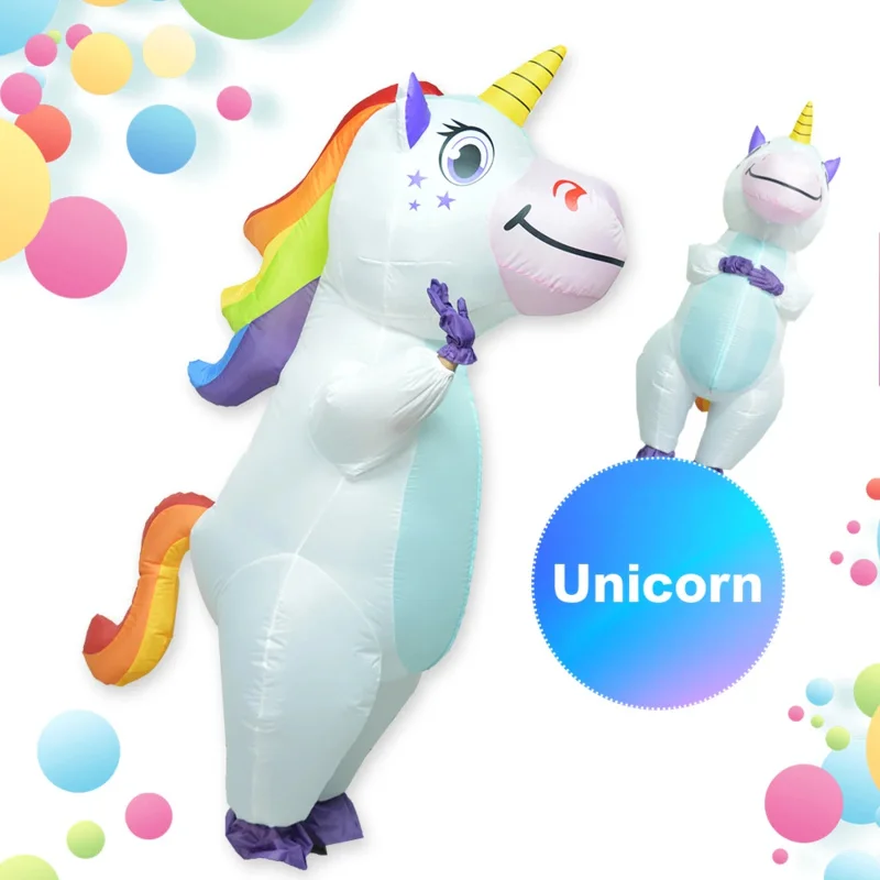 Unicorn-costume-inflatable-Halloween-boy-girl-pony-Cosplay-Carnival ...