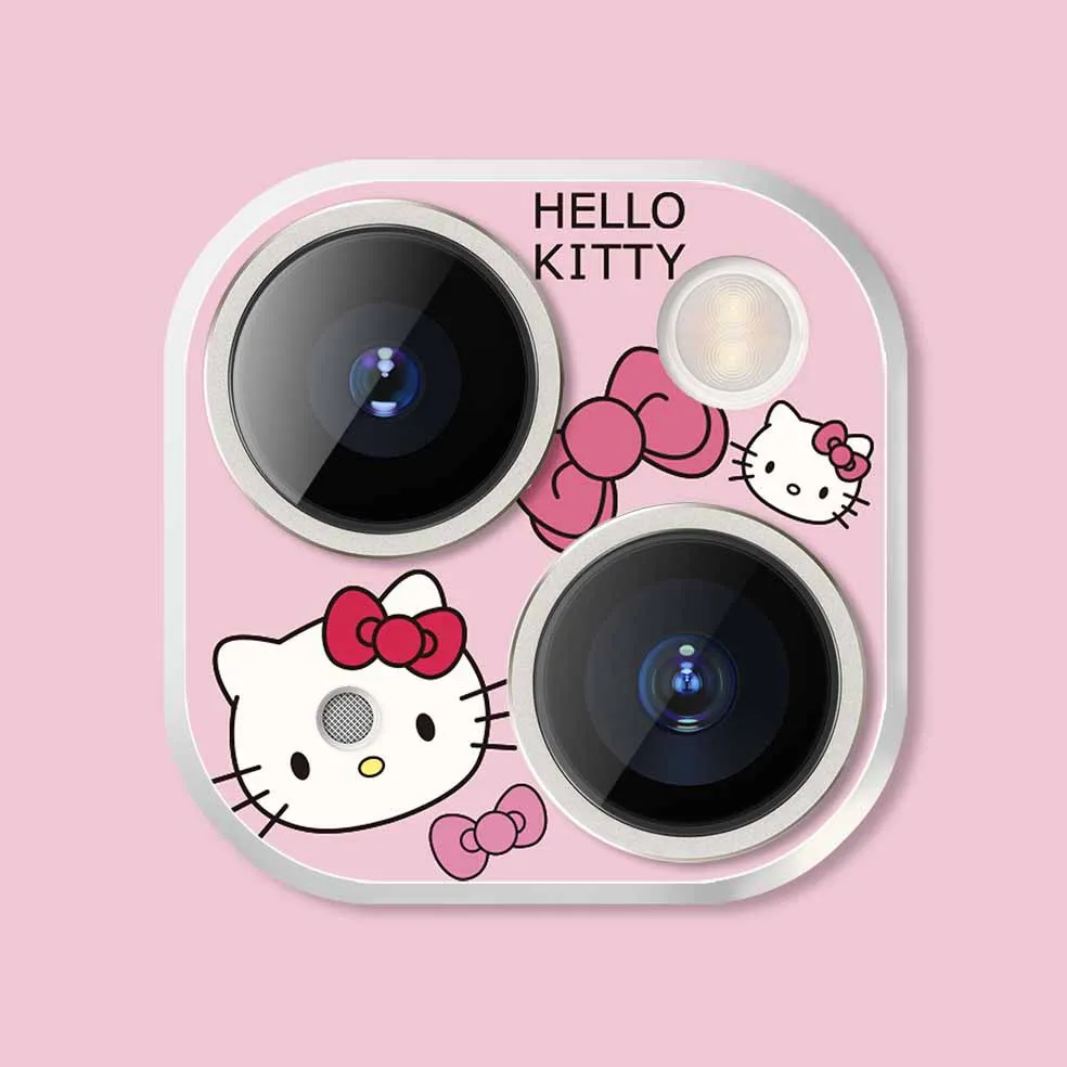 Hello Kitty Cartoon Mobile Phone Lens Ring Film Suitable for IPhone11 ...