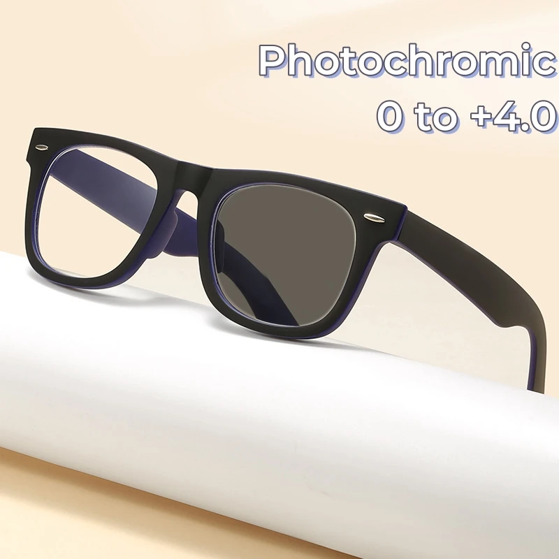 Photochromic-High-definition-Reading-Glasses-Indoor-Outdoor-Dual-use ...