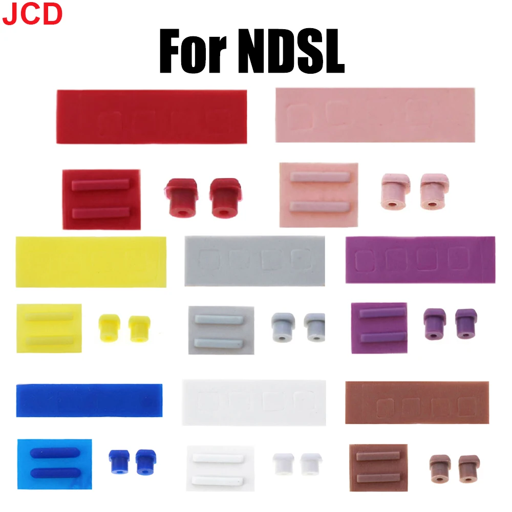 JCD-1set-Replacement-High-Quality-For-DS-Lite-Console-Screw-Rubber-Feet ...