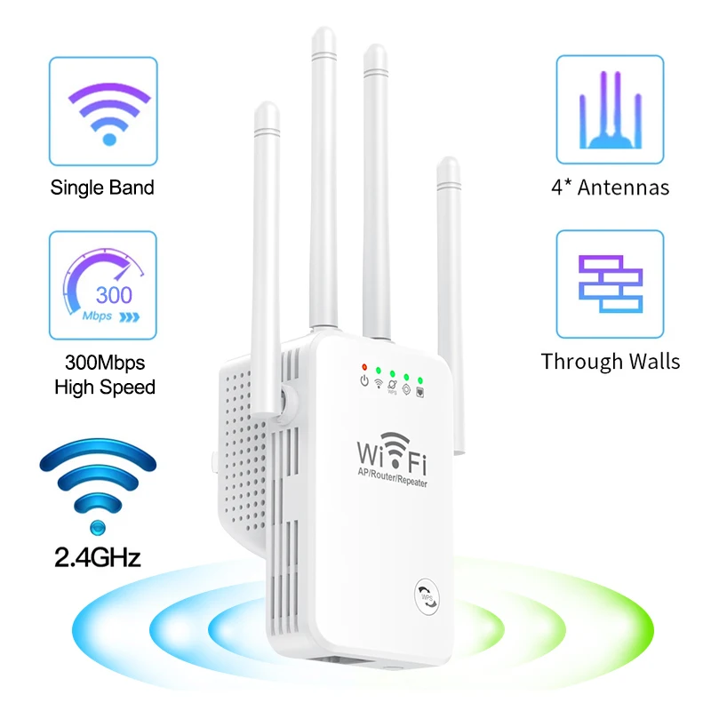 2-4Ghz-Wifi-Repeater-Wifi-Amplifier-300Mbps-Wi-fi-Signal-Network ...