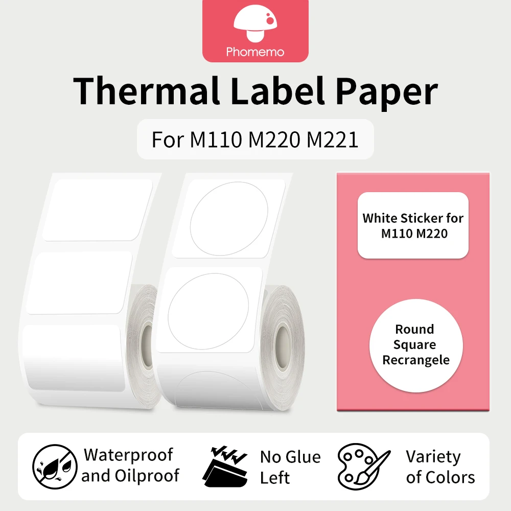 Phomemo-Label-Maker-Paper-M110-Label-for-Small-Business-Multi-Purpose ...