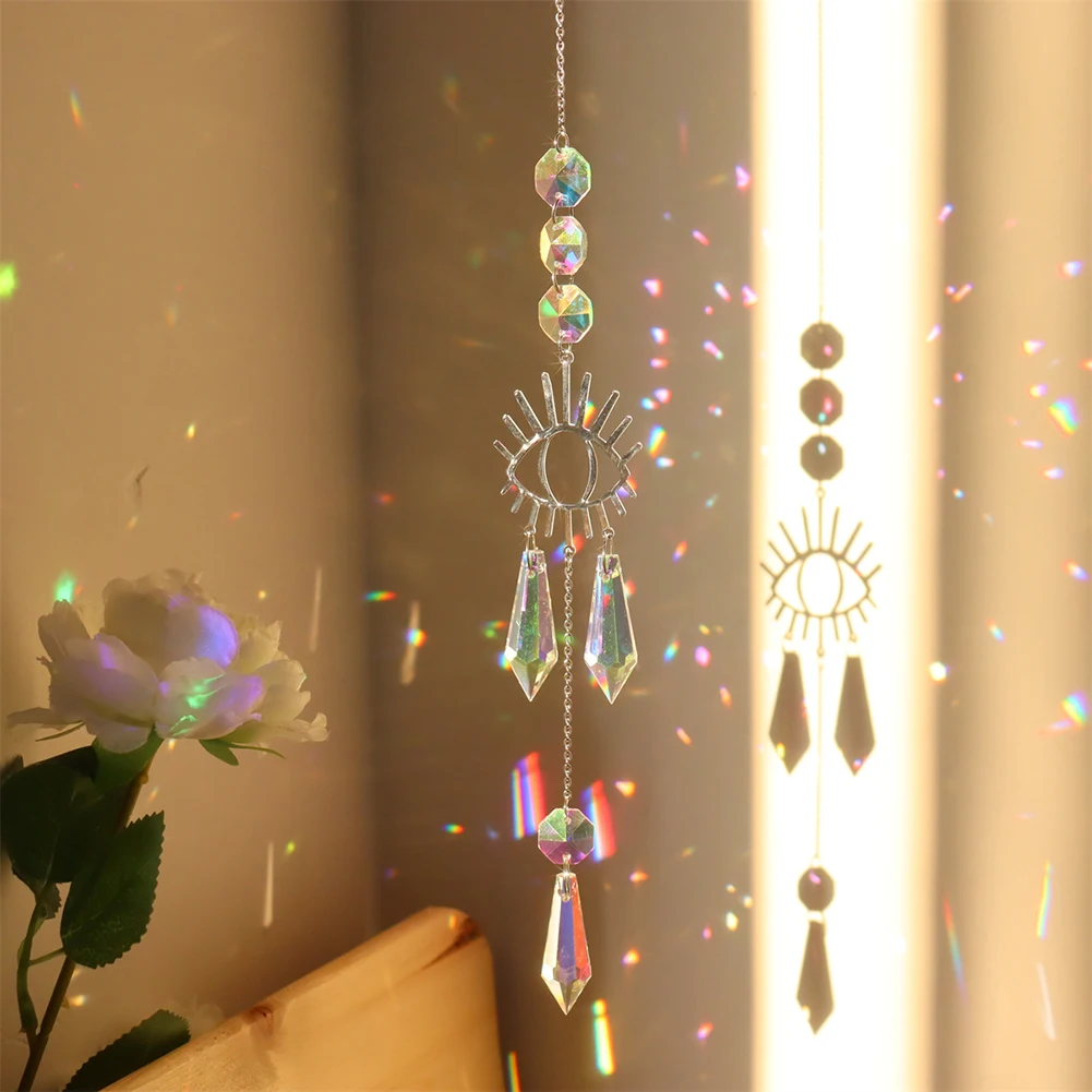 Crystal-Wind-Chimes-Sun-Catchers-Hanging-Pendant-Diamond-Light-Catcher ...