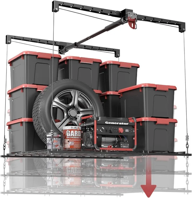 Overhead Ceiling-Mounted Garage Storage Platform: The Ultimate Solution ...
