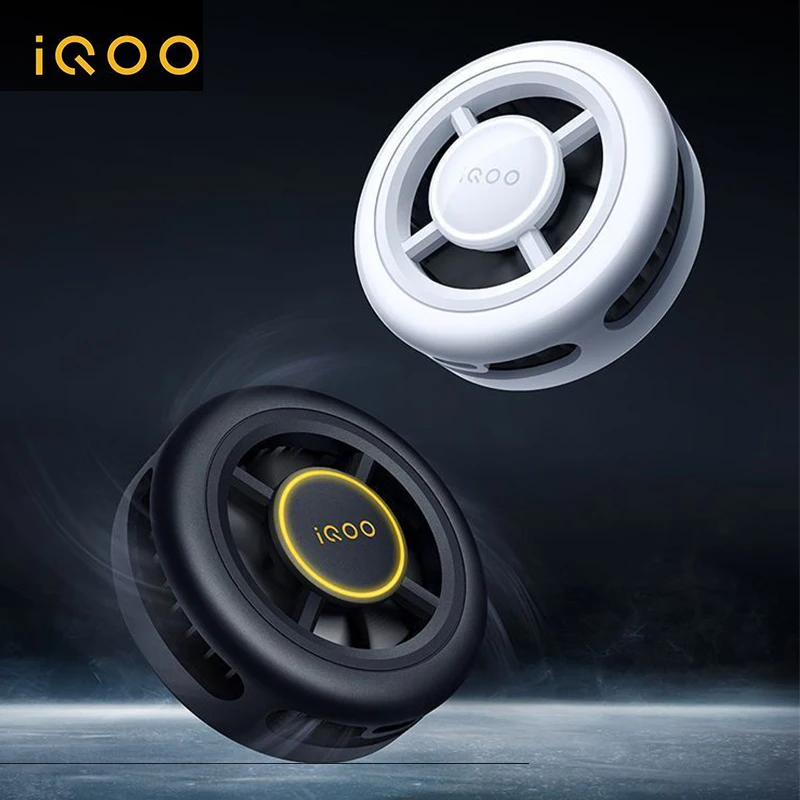 Original-iQOO-Phone-Cooler-Air-cooled-Cooler-Low-Noise-Support-Fast ...