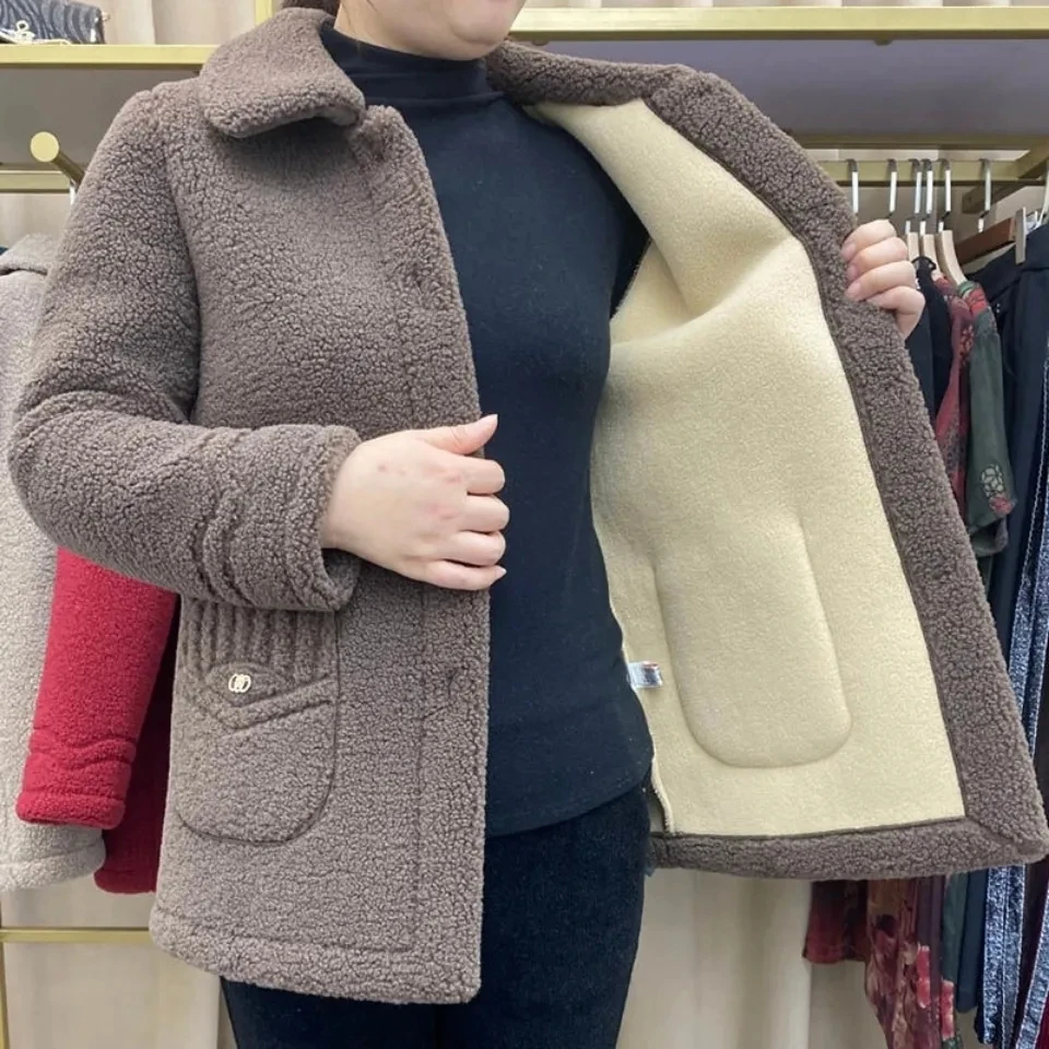 2023-New-Winter-New-Imitation-Lambswool-Jacket-Padded-Thicke-Velvet ...