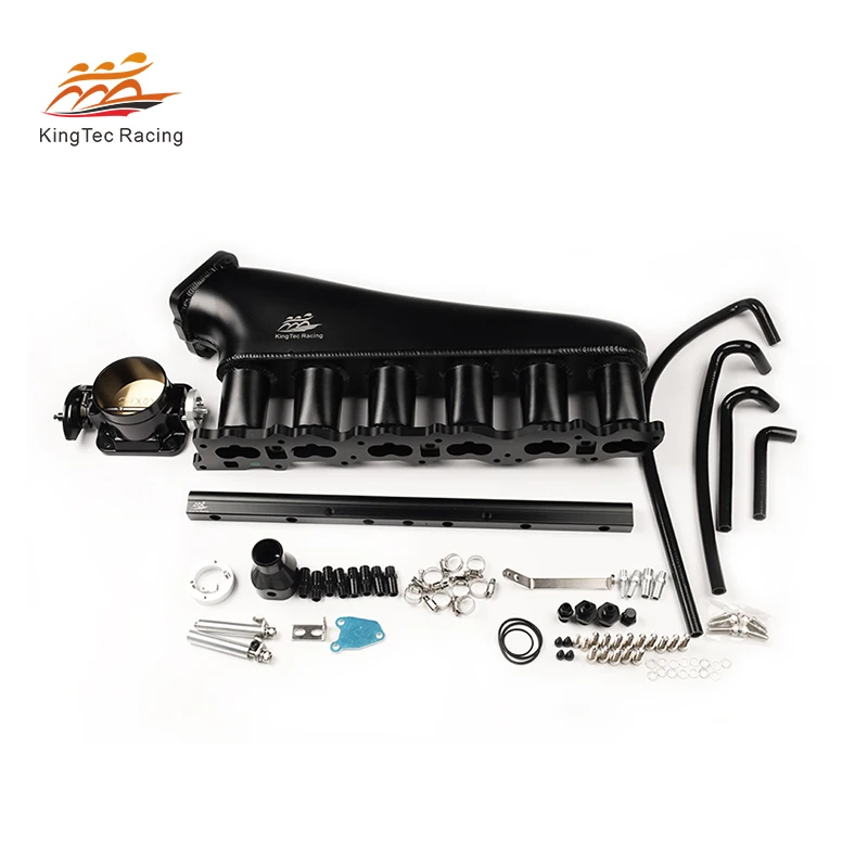 Billet-intake-manifold-plenum-rb25-RB25DET-Engine-90mm-throttle-body ...