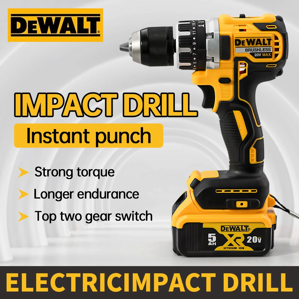 Dewalt-DCD796-Broca-de-Impacto-El-trica-65Nm-Opera-o-High-Torque-20V ...