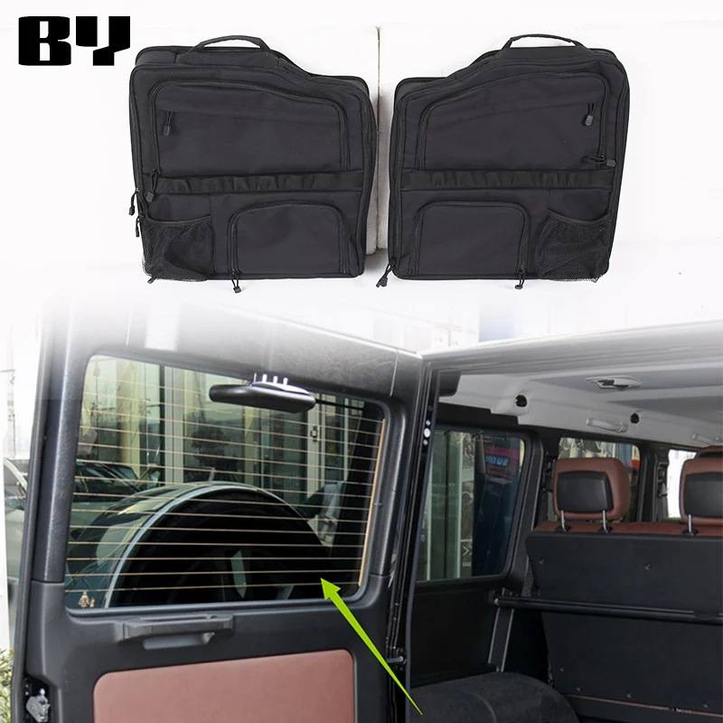 For-Mercedes-Benz-G-Class-W463-2004-2018-Car-Trunk-side-window-storage ...