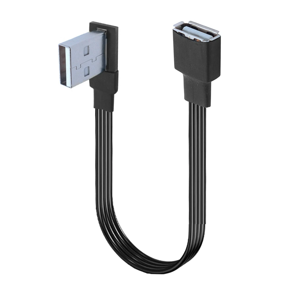 5cm-300cm-USB-2-0-A-Plug-to-Male-Male-Female-90-Angled-Extension-Cable ...