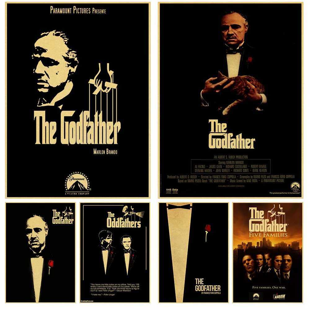 Godfather Movie Poster High Resolution