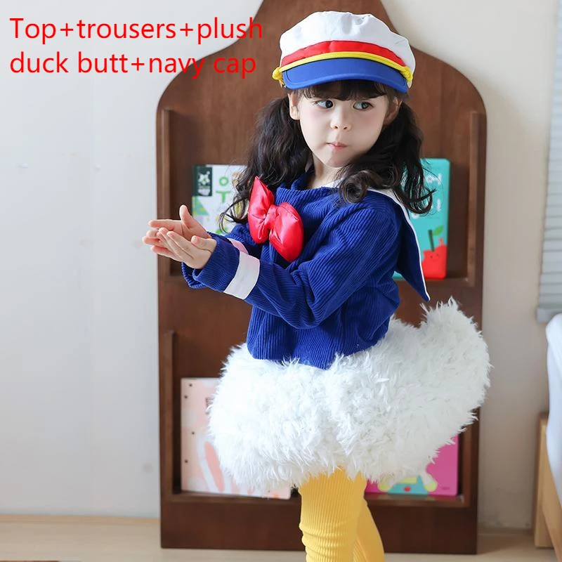 Homemade Daisy Duck Costume
