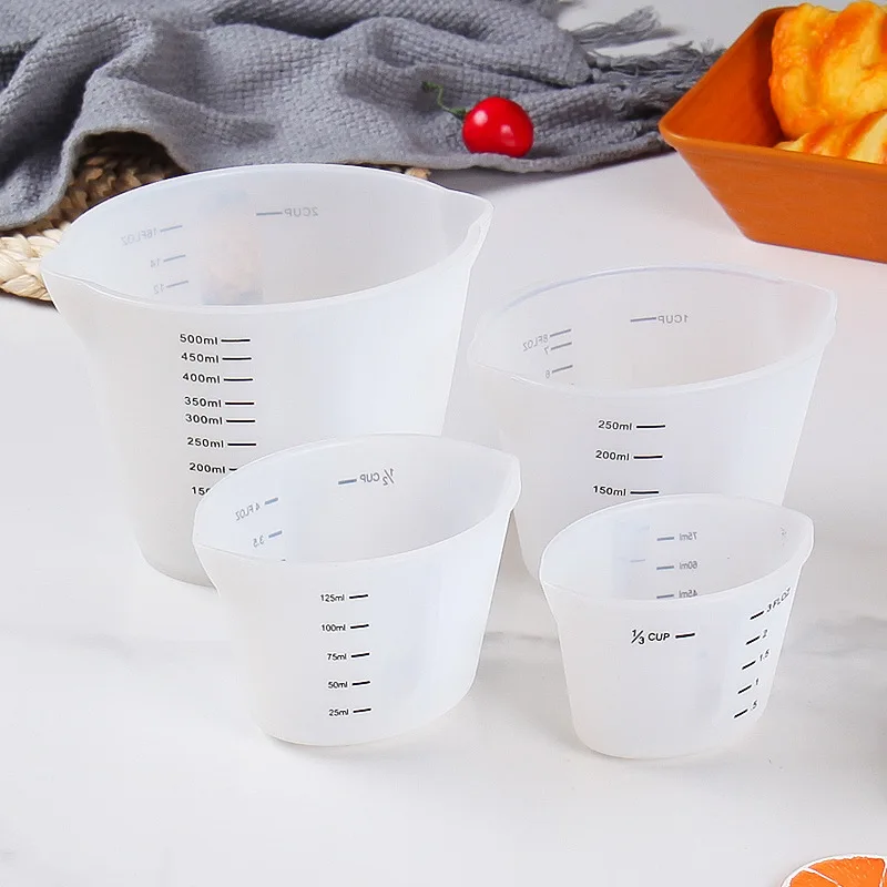 Silicone Measuring Cup Baking Tools DIY Handmade High Temperature ...