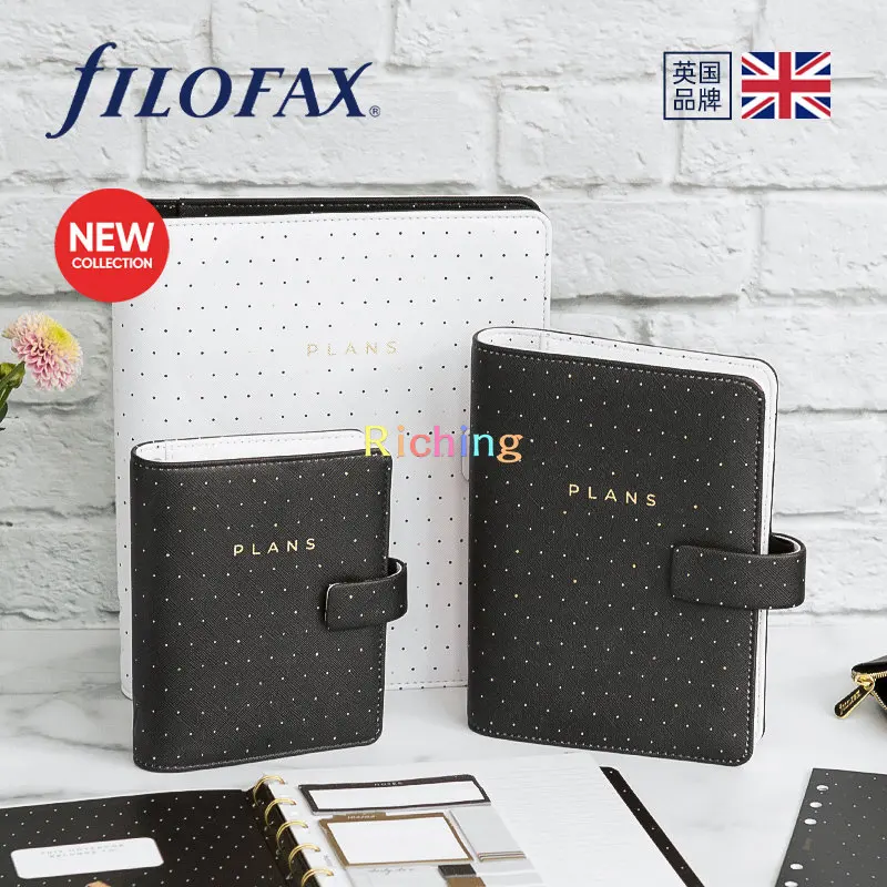 2023-Filofax-Moonlight-Organizer-A7-A6-A5-Cuaderno-con-detalles-dorados ...
