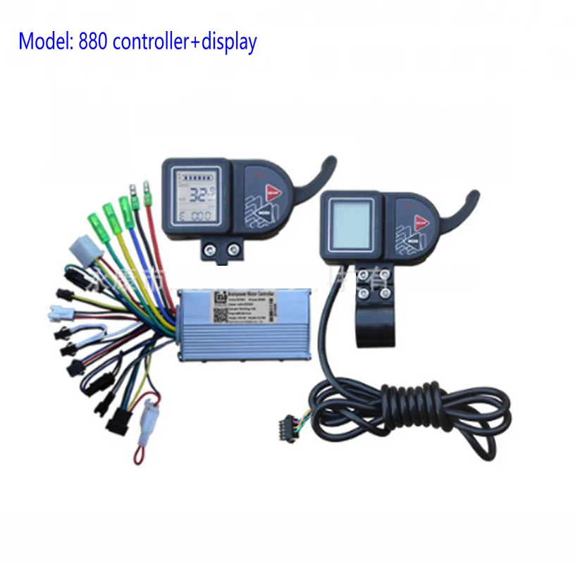 LCD Display 880 with Thumb Throttle Shifter&36v48v250w350w Controller ...
