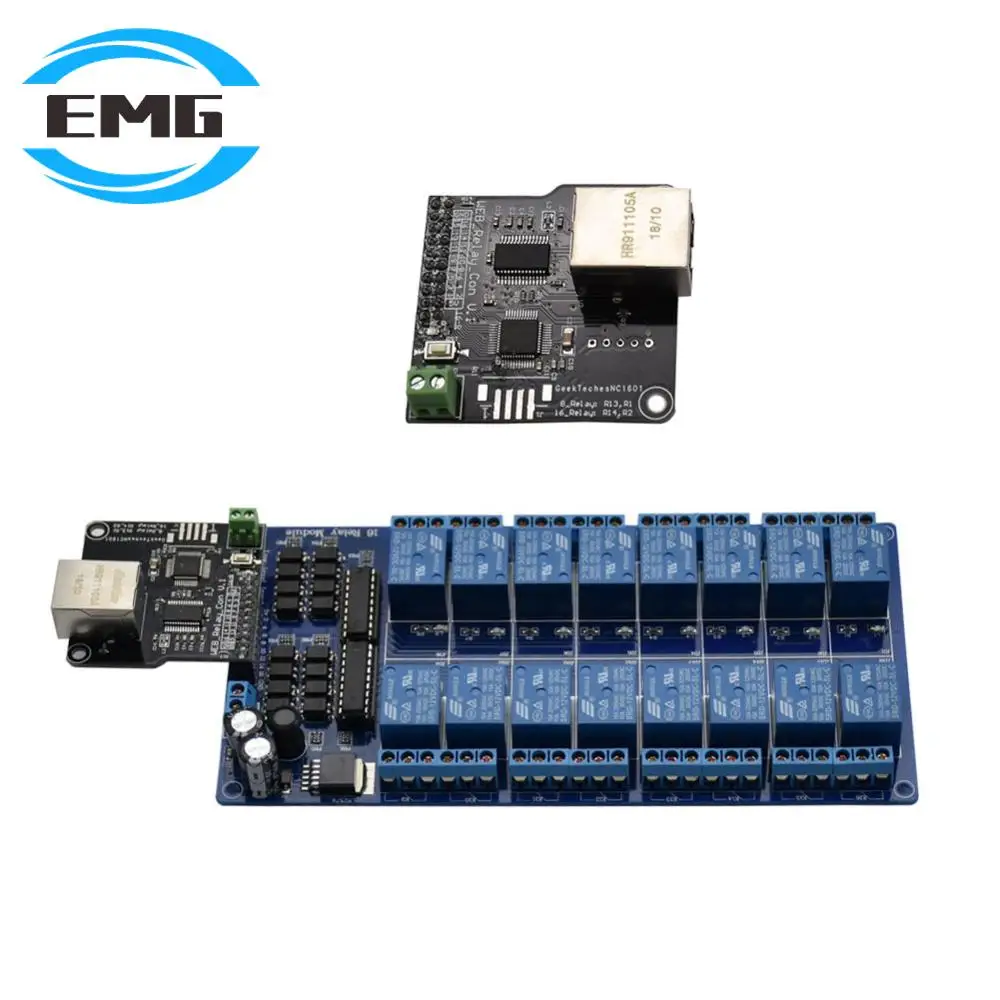 Relay-Ethernet-Controller-Server-Board-Control-Module-Lan-Wan-Network ...