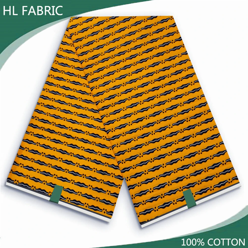 African-Wax-Fabric-100-Cotton-Veritable-Wax-Nigerian-Ankara-Block ...