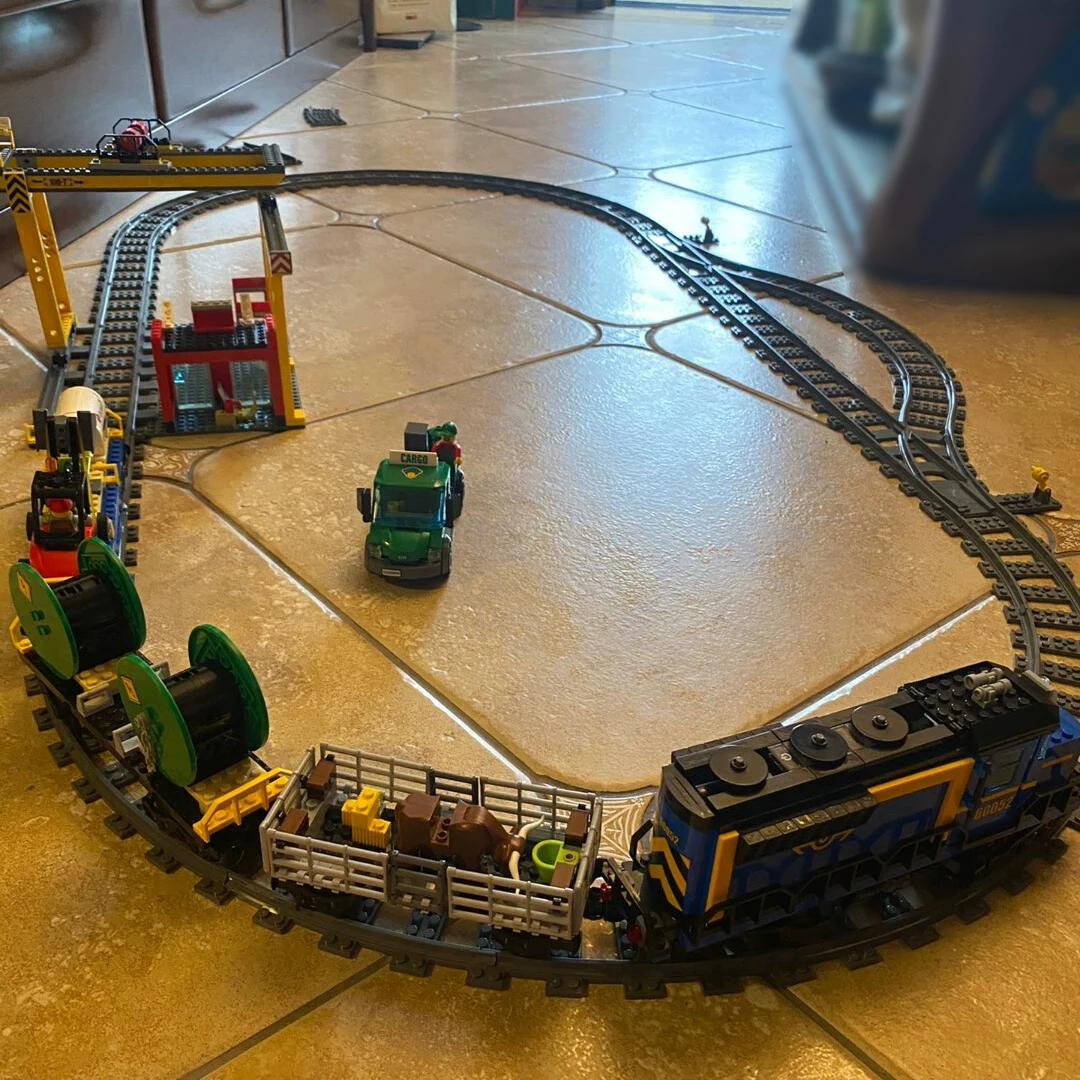 Compatible-with-60052-Cargo-Train-Building-Block-Train-1033-pcs-Brick ...